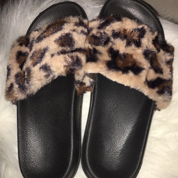 Shoes | New Fur Slides | Poshmark